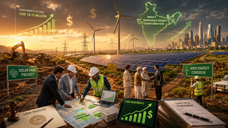 India's renewable energy boom, over 4.4 million jobs by 2030: report