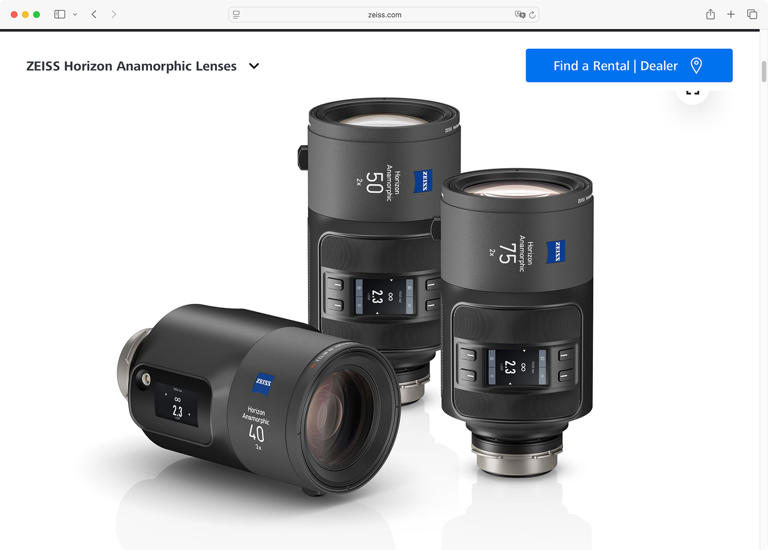 ZEISSからフォーカスモーター内蔵のシネレンズ
