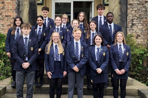 Ripon Grammar School names new head boy and head girl for year ahead