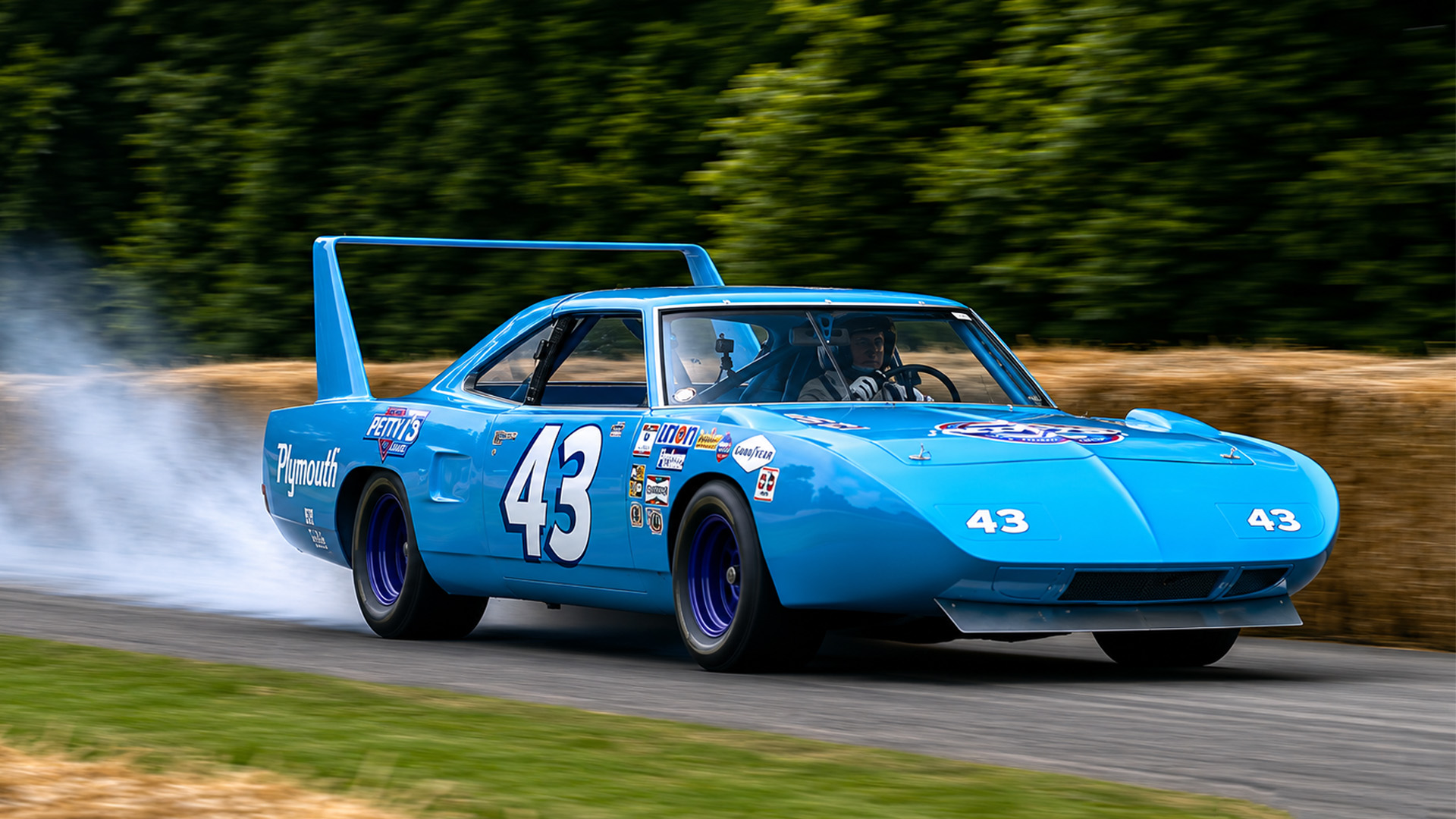 Classic Superbird brings NASCAR style to festival circuit