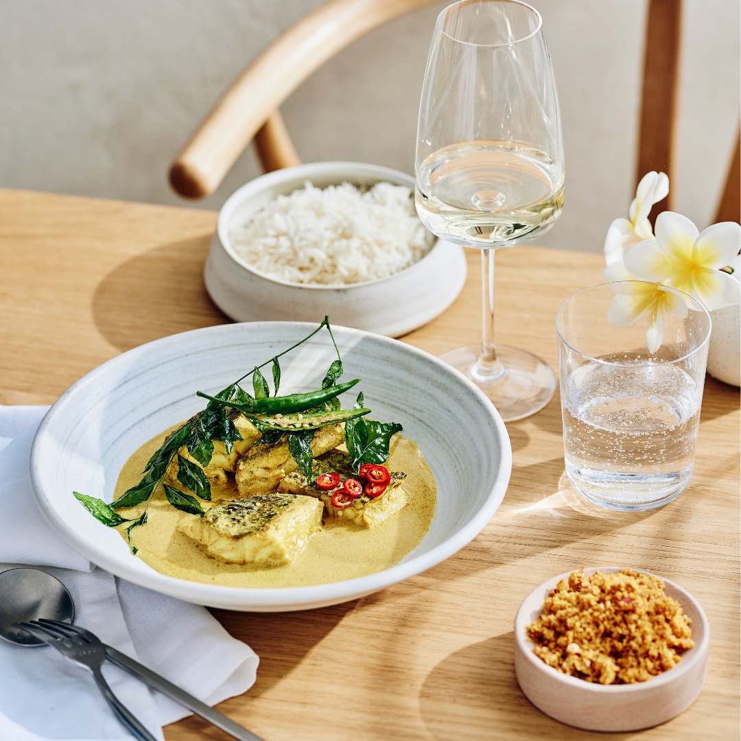 Fijian fish curry