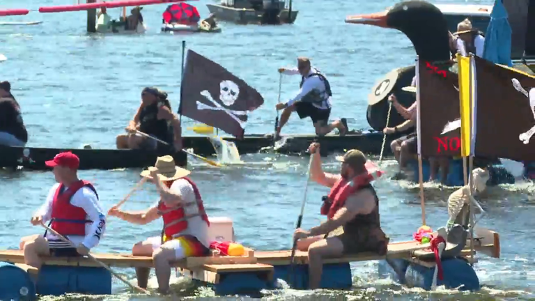 Great Trent River Raft Race returns this weekend with homemade boats ...