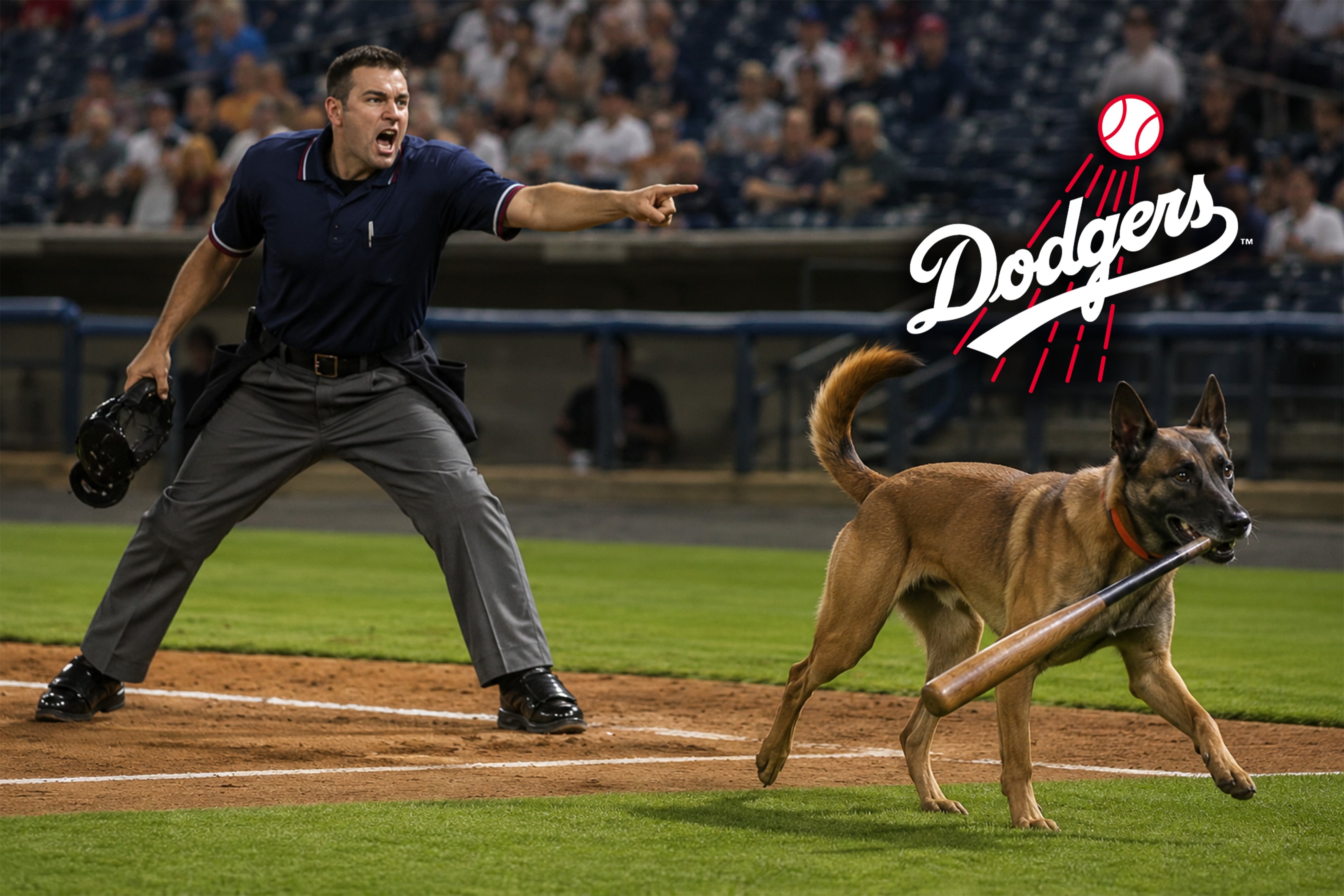 Los Dodgers expulsan a sus perros recogebates luego de un triste ...