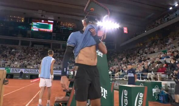 French Open star fights back tears as injury forces retirement