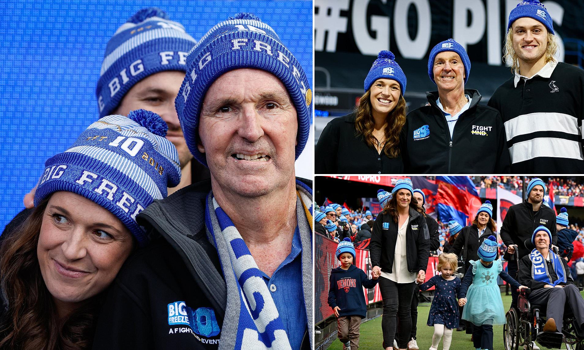Neale Daniher's daughter fights back tears as she reveals last ...