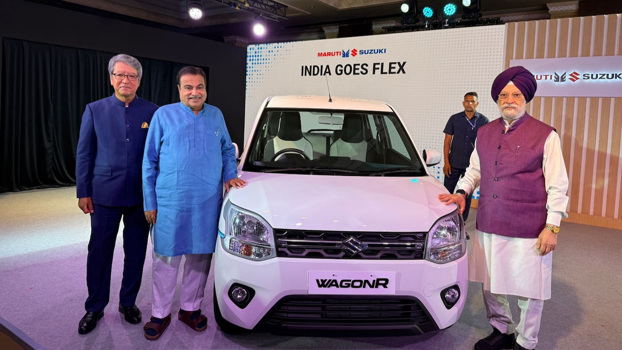 Maruti Suzuki WagonR flex fuel unveiled as India's first E85-compatible car