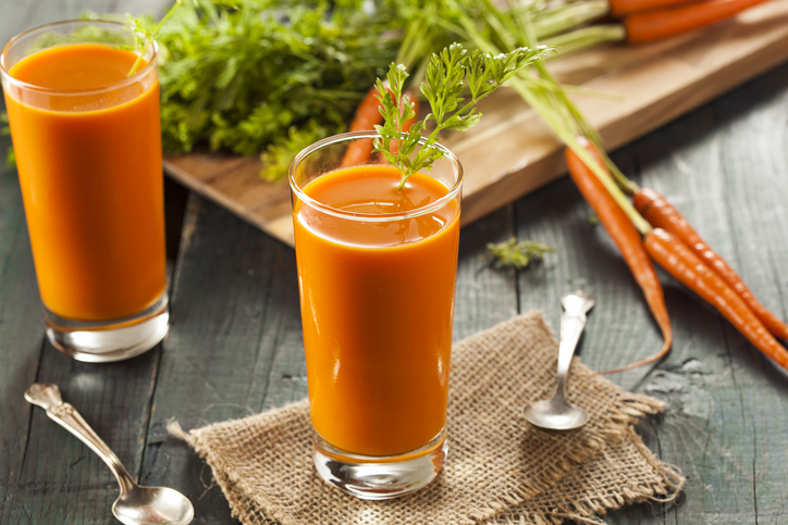 Karottensaft: frisch, mild und voller natürlicher Süße