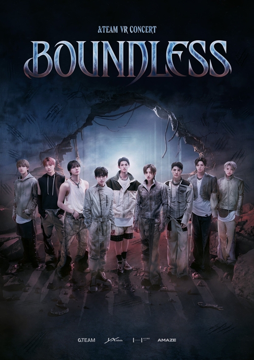 &TEAMが目の前に? 初のVRコンサート『&TEAM VR CONCERT BOUNDLESS』開催決定