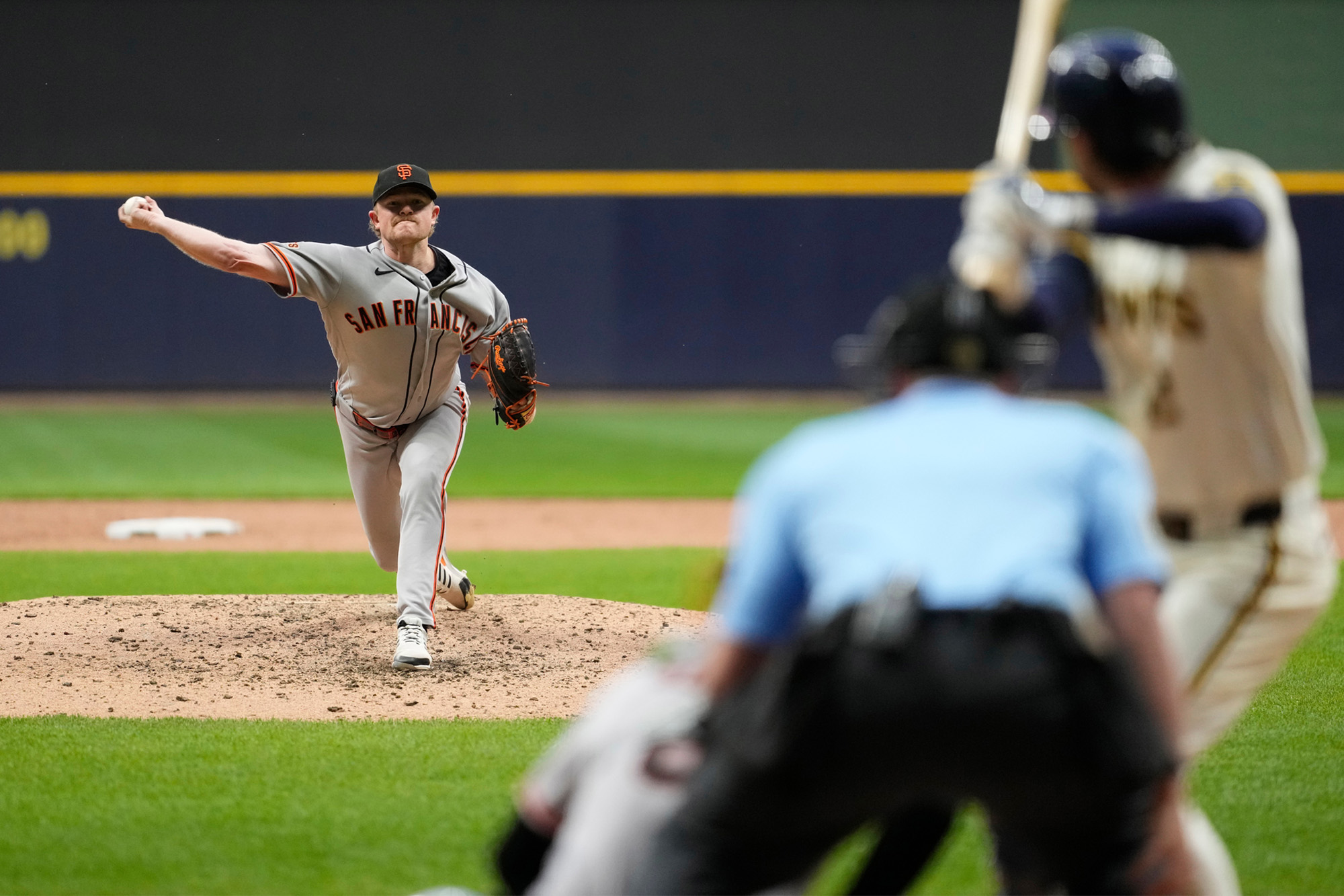 Tony Vitello wasn’t going to let Giants’ Logan Webb finish no-hitter