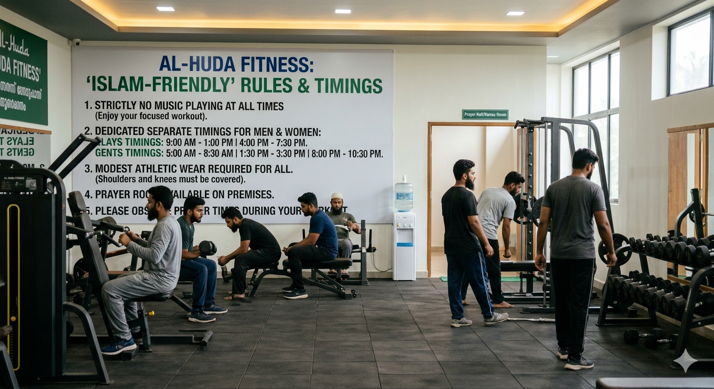 “Islam-friendly” gym in Kerala’s Palakkad? No music, separate timings ...