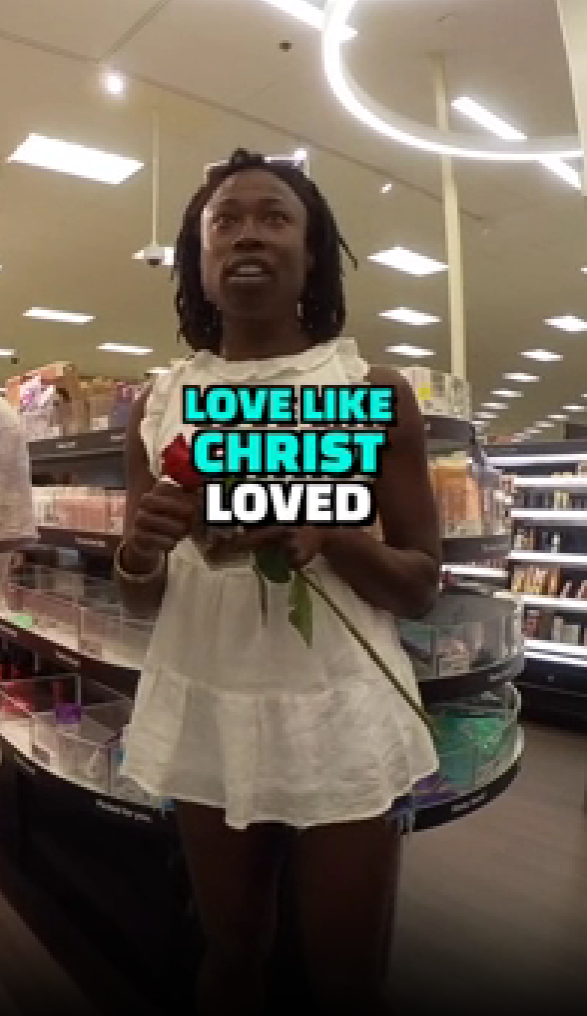 Singing to a stranger at Target with a twist moment