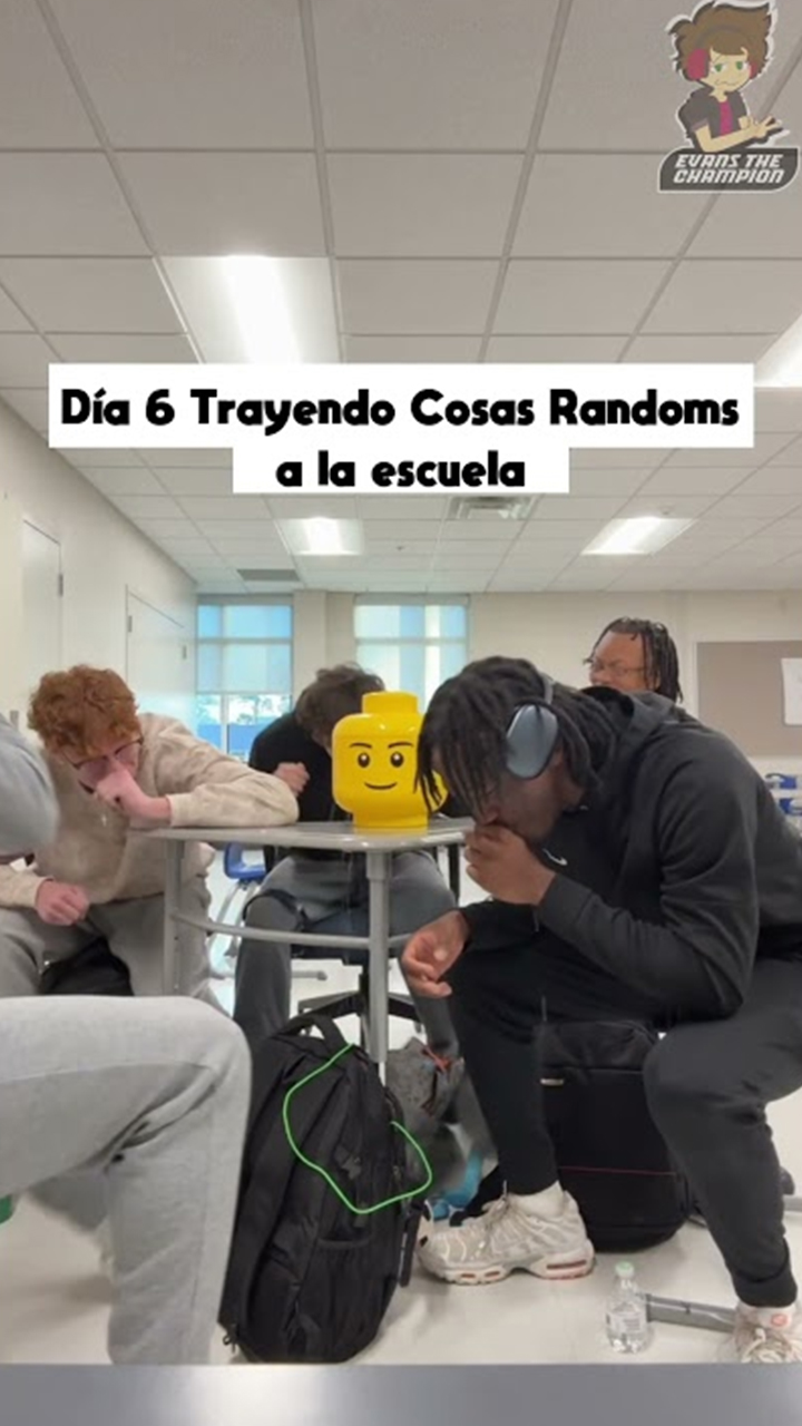 Día 6 de caos en el aula | Parodia escolar de objetos aleatorios en español
