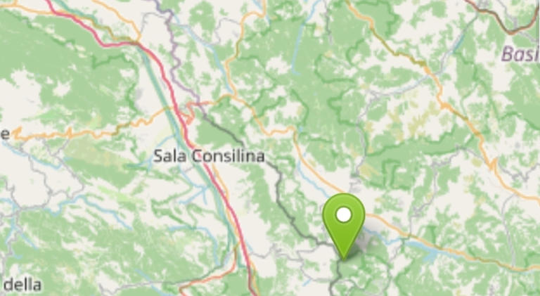 Un'altra scossa di terremoto tra la Basilicata e il Salernitano