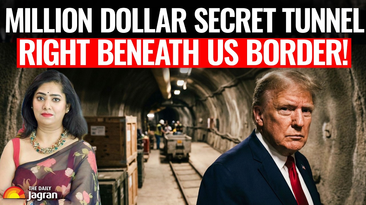 Inside 870 feet secret border tunnel from Tijuana to San Diego right ...