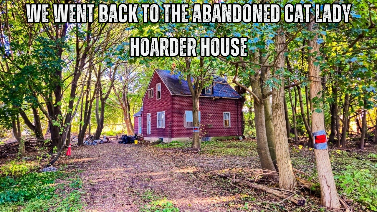 Exploring the abandoned cat lady hoarder house and what remains today