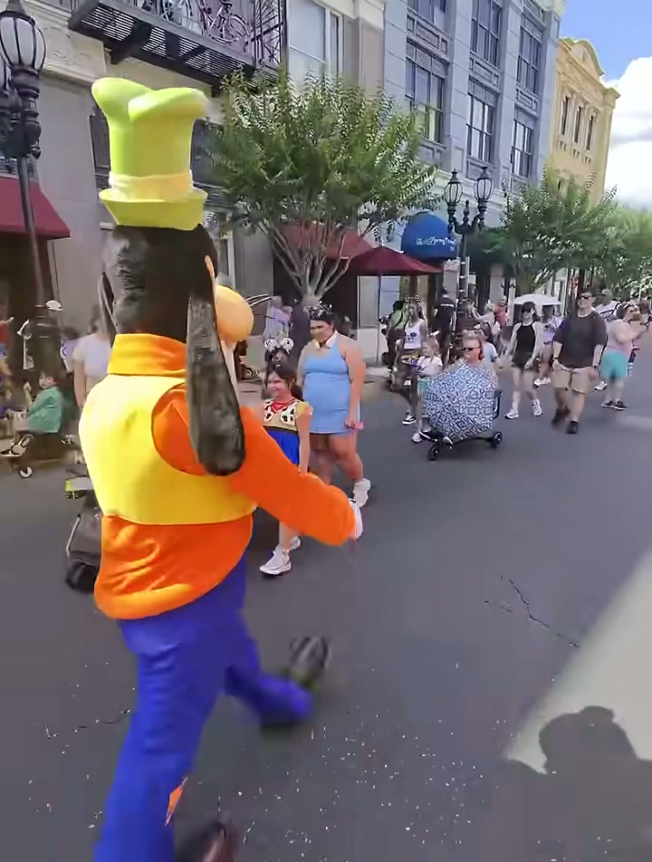 A goofy stroll with… Goofy at Walt Disney World