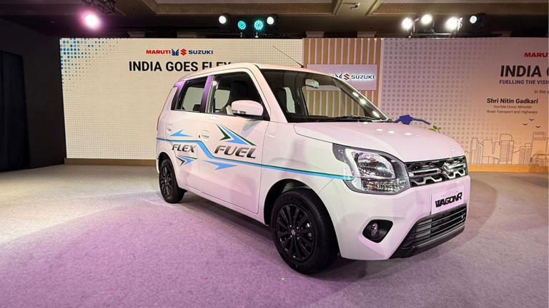 Maruti Suzuki WagonR flex fuel unveiled as India's first E85-compatible car