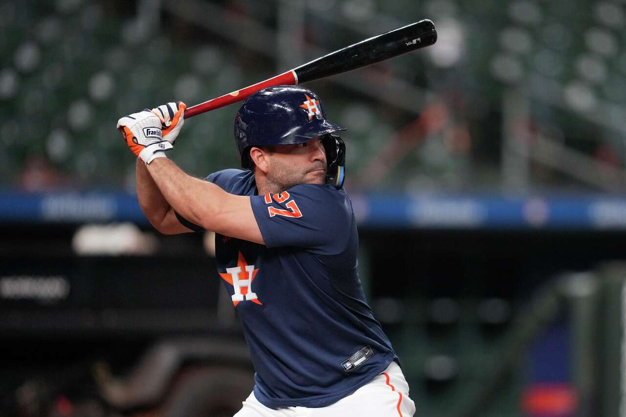Jose Altuve faces live batting practice in next step in return from ...