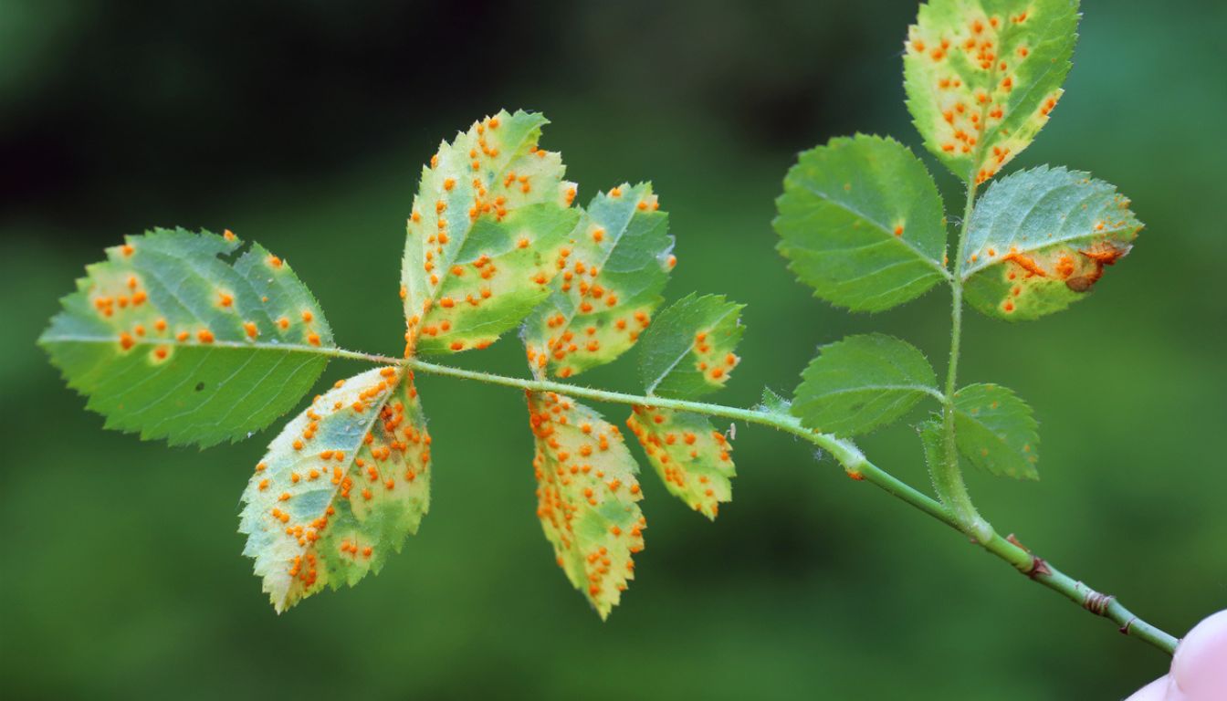 Ce champignon orange dévore vos rosiers par en dessous : quand vous le ...