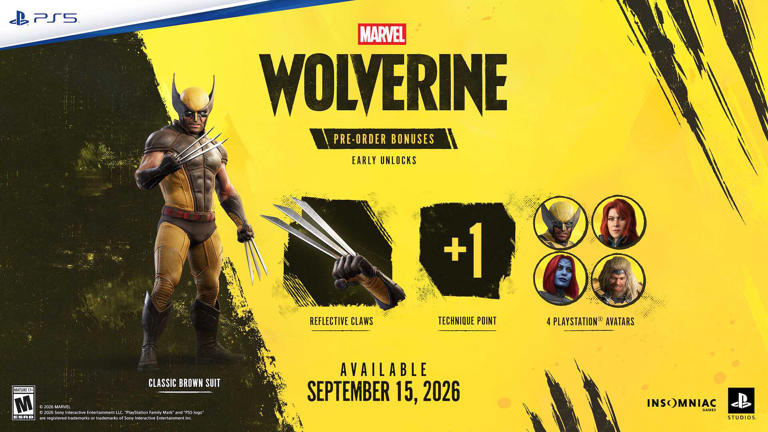 Marvel's Wolverine - Release date, preorders, gameplay, & story details