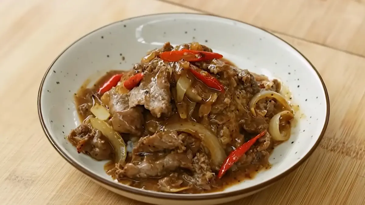 Cara membuat sapi lada hitam yang empuk dan gurih, cocok untuk lauk ...