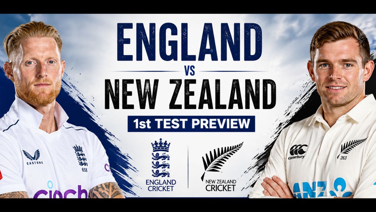 ENG vs NZ 2026 live streaming info, 1st test: When, where, how to watch ...