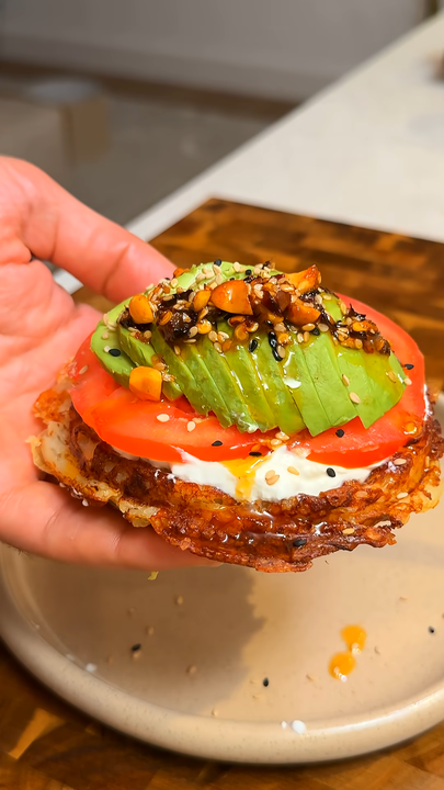 Lust auf ein knuspriges Kartoffelwaffel-Frühstück?