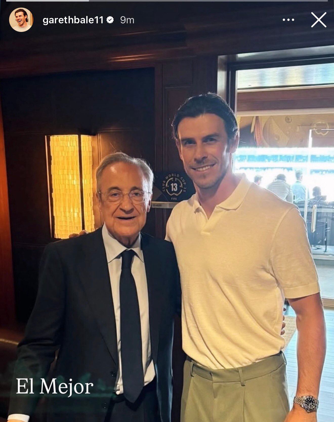 Florentino Pérez signs up Gareth Bale