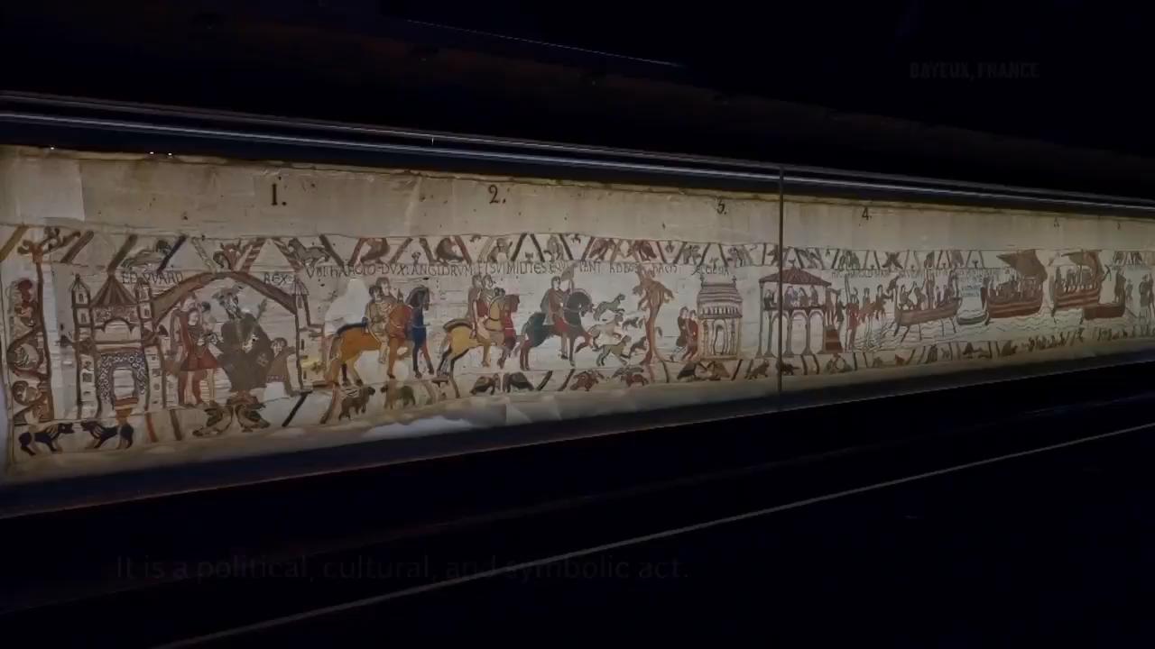 Bayeux Tapestry exchange with UK 'political, cultural and symbolic ...