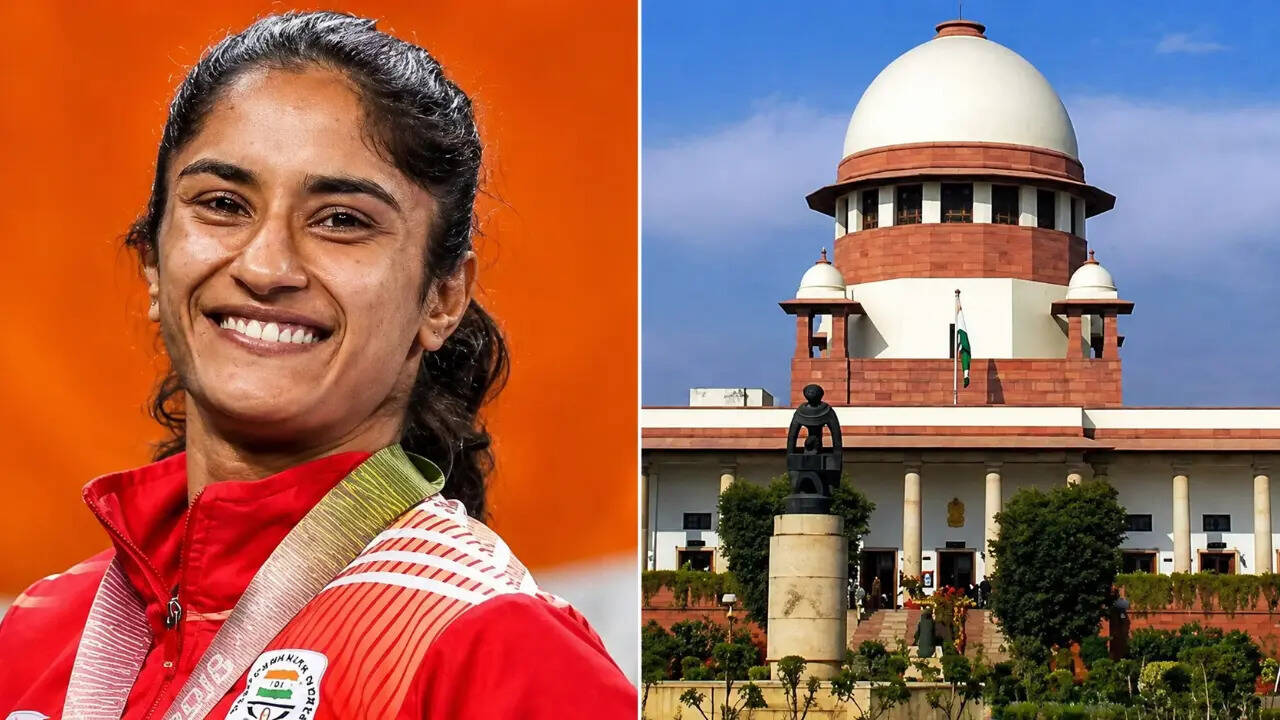 Supreme Court dismisses WFI plea against Vinesh Phogat's selection ...