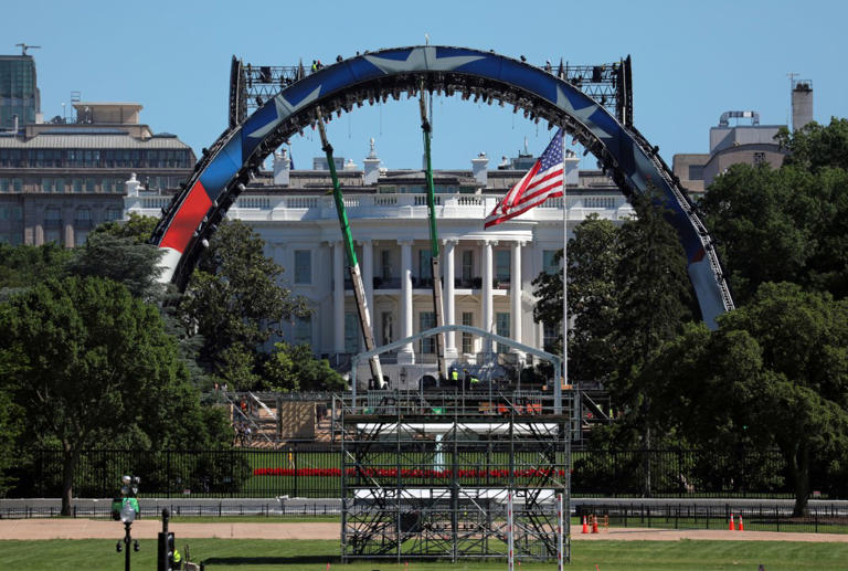 Trump says UFC arena outside White House could be permanent