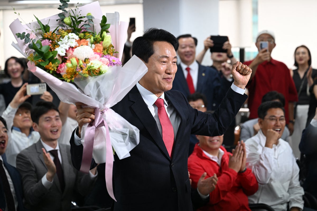 South Korean ruling party sweeps local elections but loses key contest