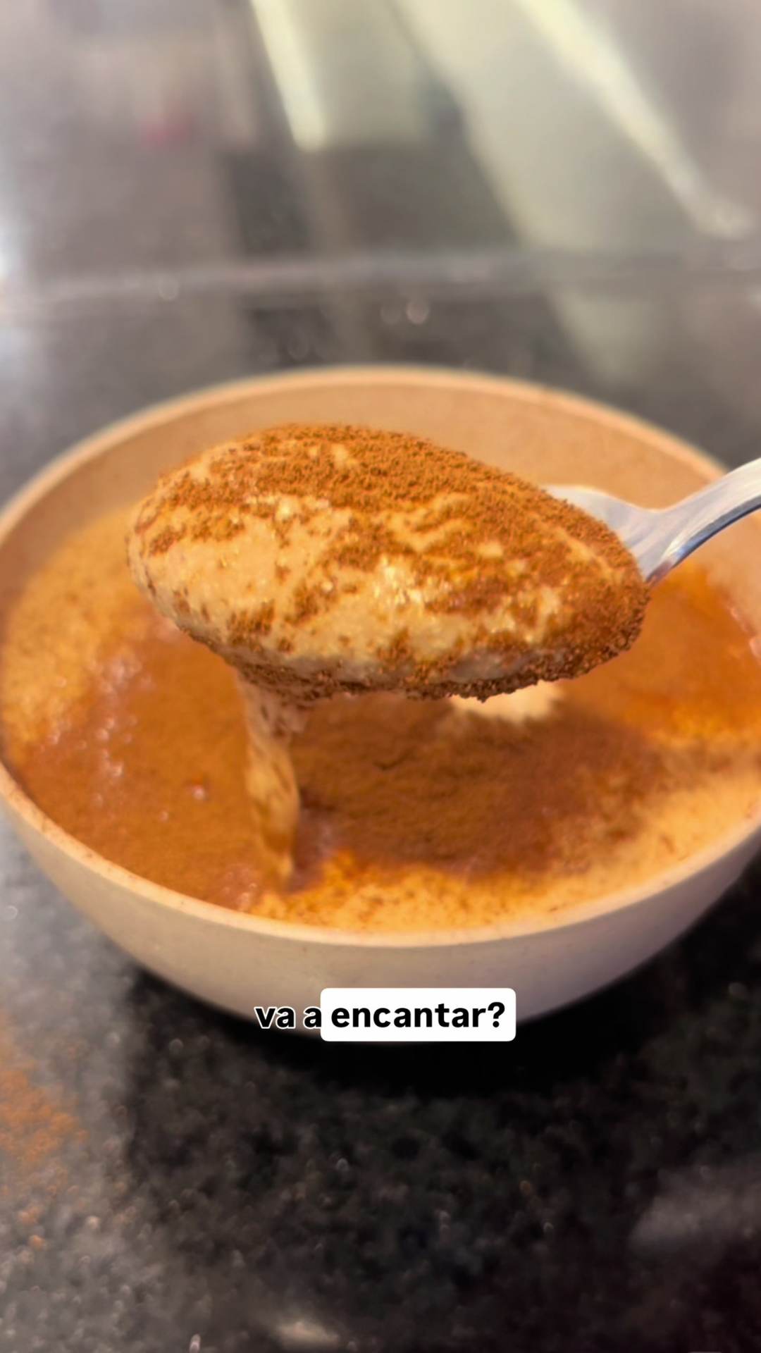 Receta de mousse de chocolate proteica