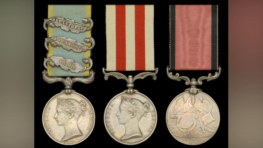 Light Brigade soldier's medals up for sale