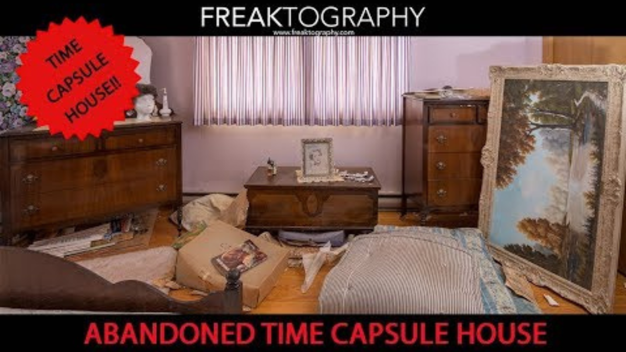 Exploring an abandoned time capsule house with everything left behind
