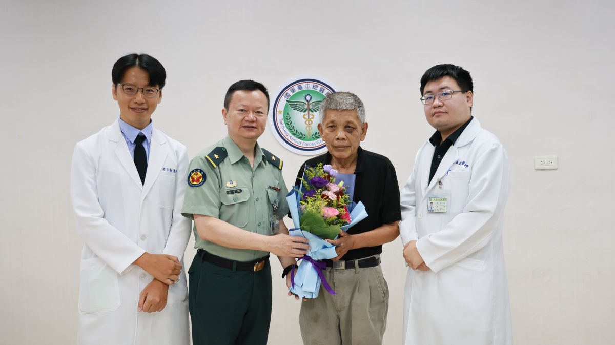 國軍臺中總醫院醫療團隊緊急處置 成功搶救心梗患者