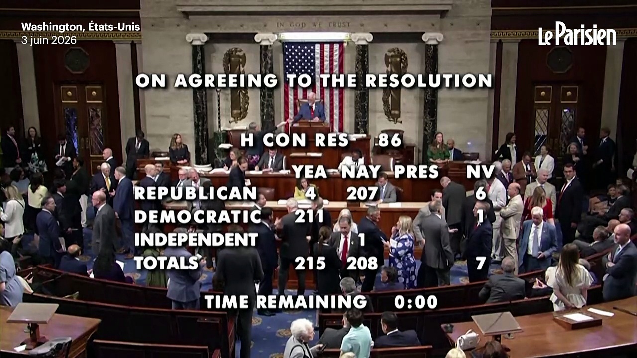 Les députés américains approuvent un texte ordonnant la fin du conflit ...