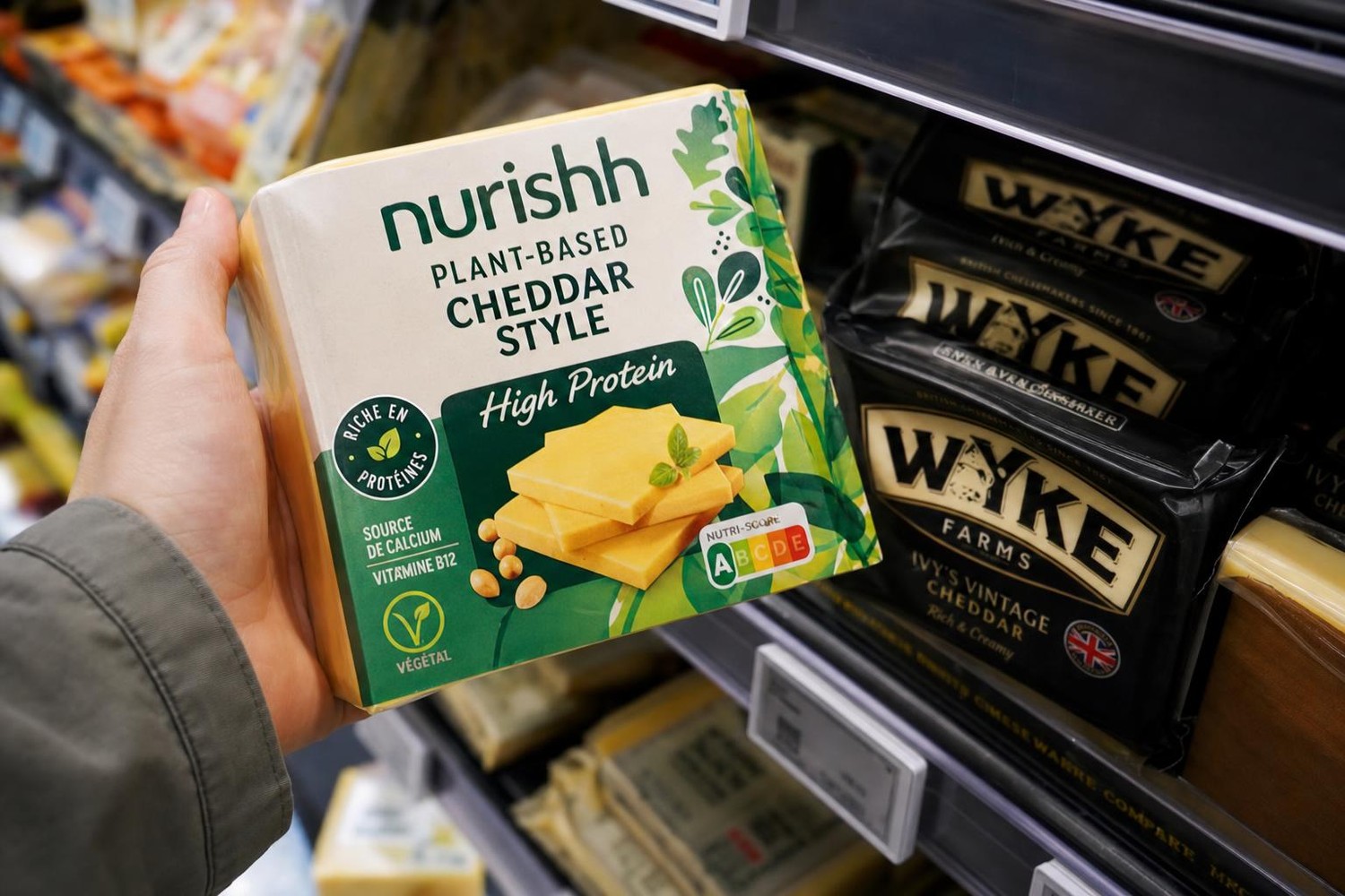 Ce nouveau cheddar végan promet plus de protéines et moins de matières ...