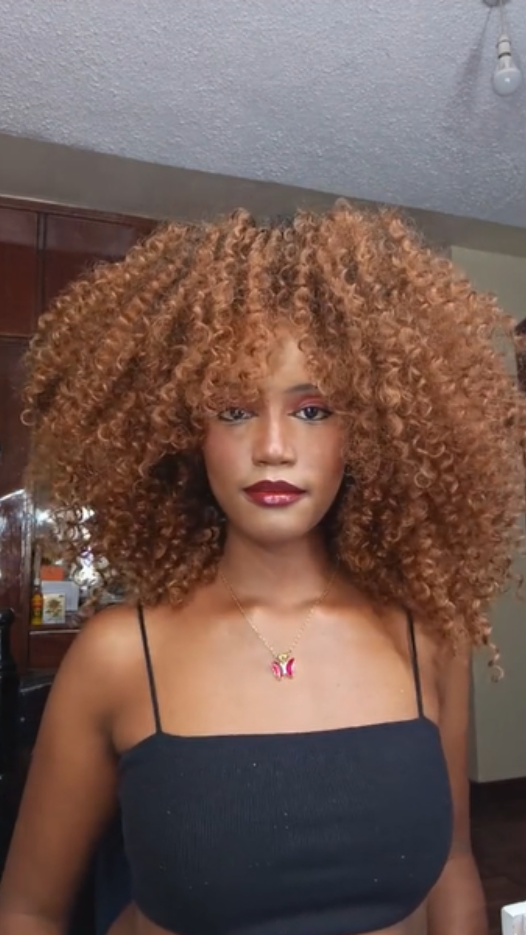 Glam makeup and curls made simple
