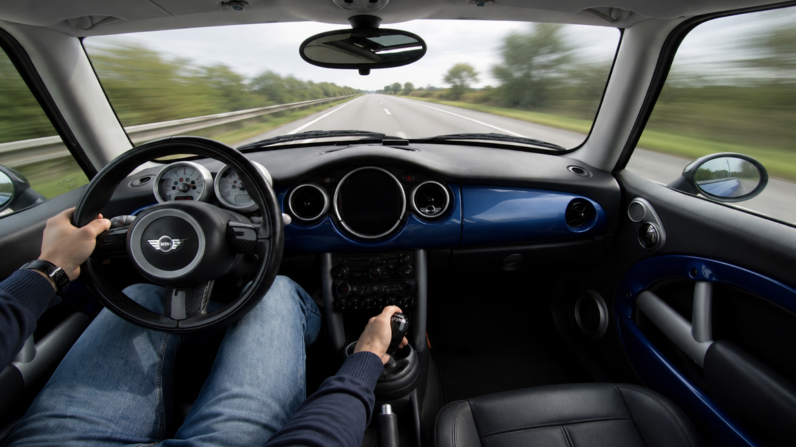 Mini Cooper S JCW pushed to the limit on Autobahn