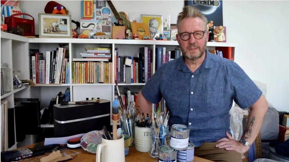 Artist who had transplant designs donor cards