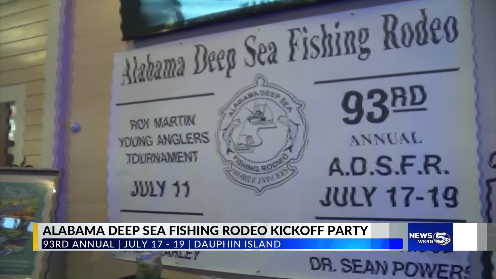 93rd Alabama Deep Sea Fishing Rodeo kickoff party