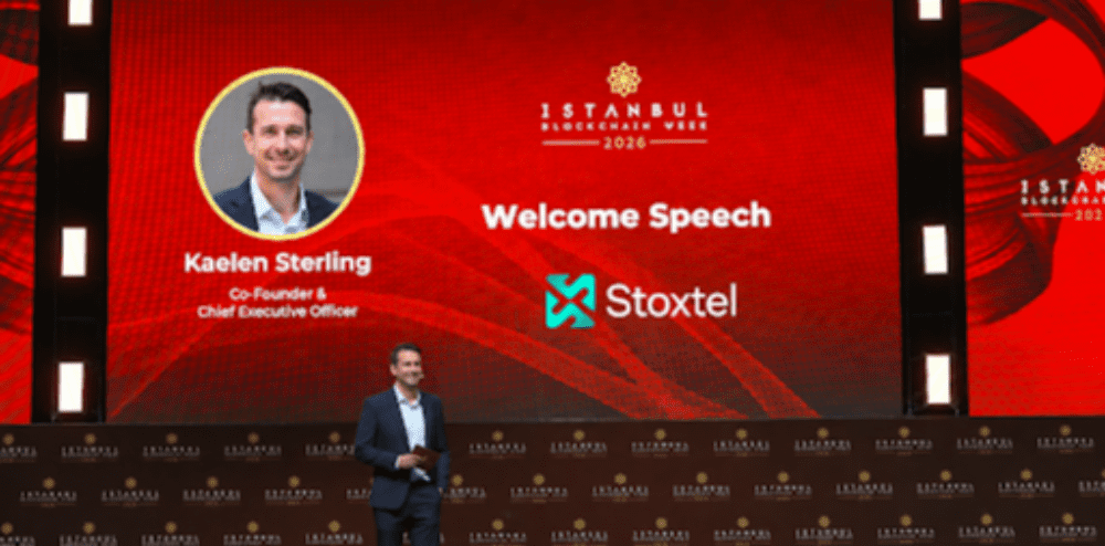 Stoxtel takes the Istanbul Blockchain Week 2026 stage, making the case ...