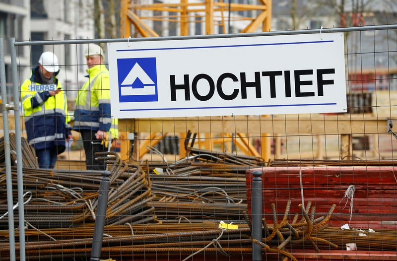 Baukonzern Hochtief steigt erstmals in den DAX auf