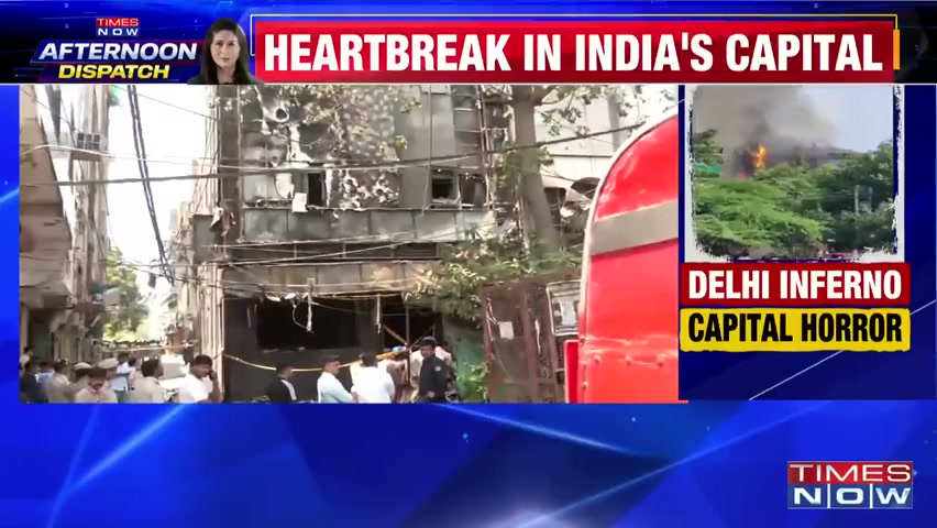 Delhi Inferno Reportedly, 21 people have lost their lives