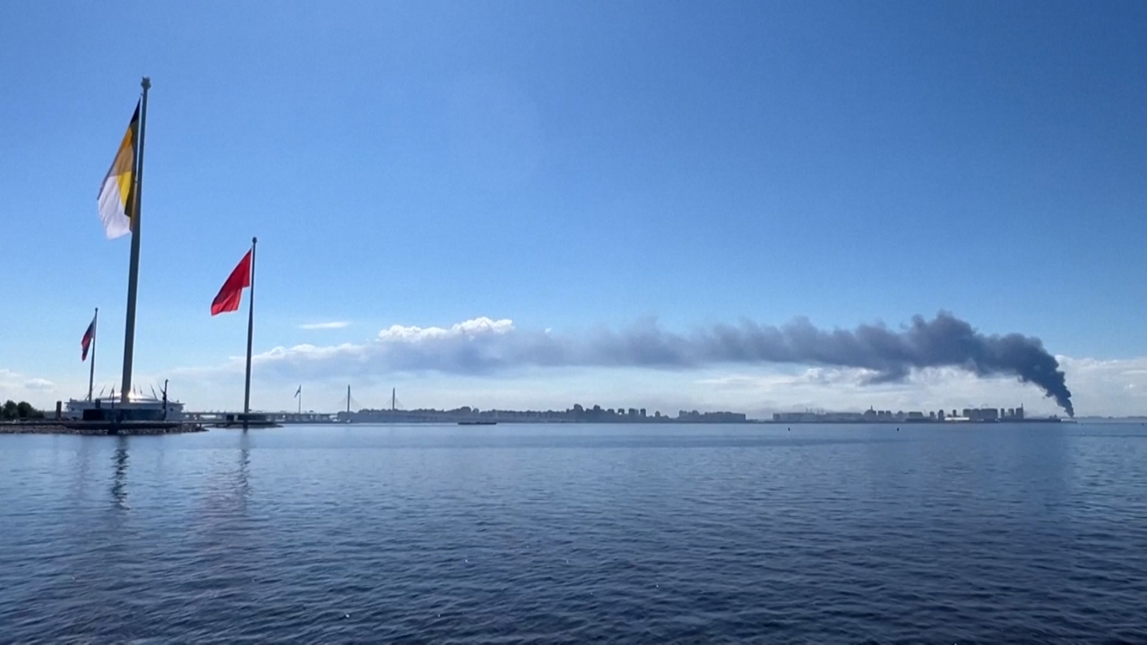 Ukraine strikes St. Petersburg, Russia as economic forum opens