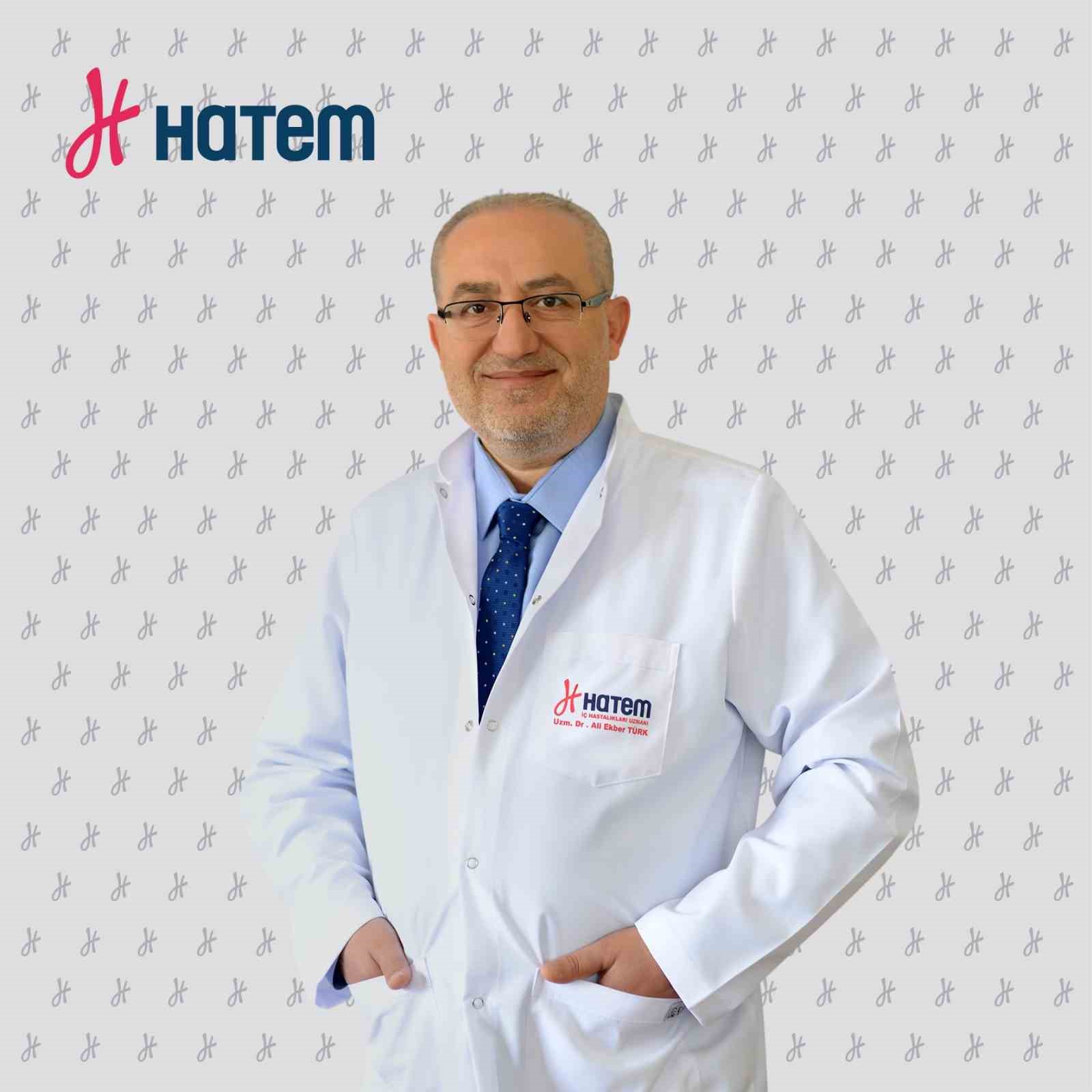 İç hastalıkları uzm. Dr. Ali Ekber Türk Hatem’de
