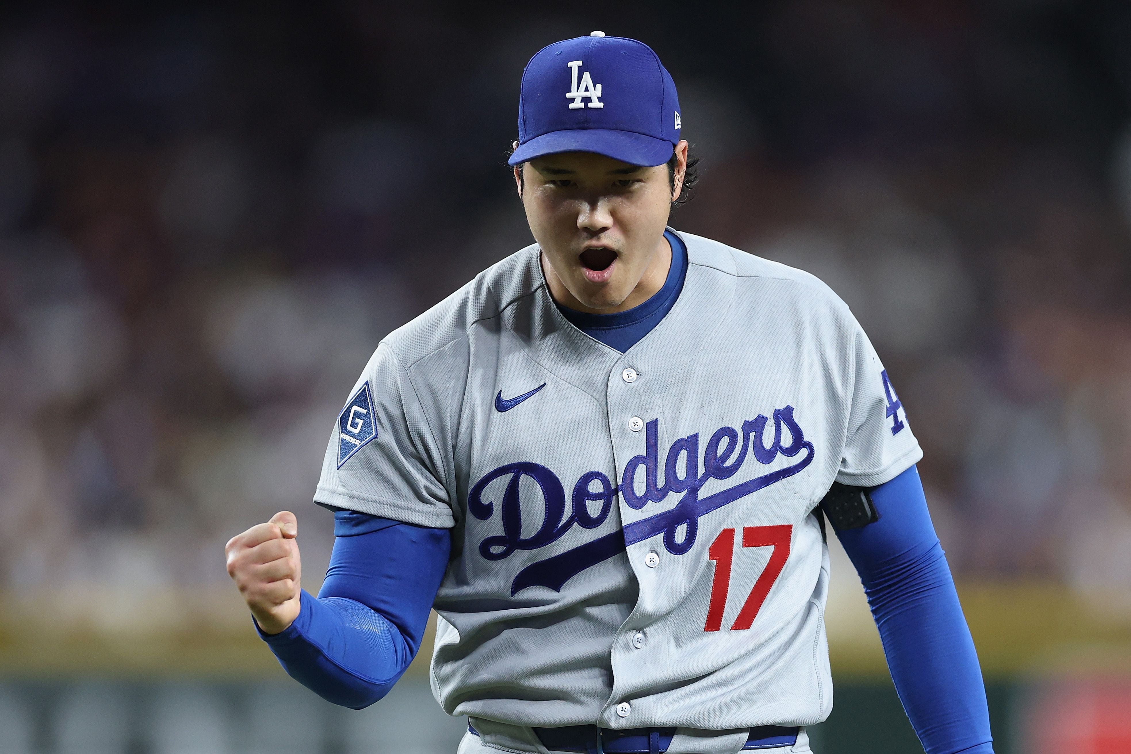 Ohtani shines: 6-inning shutout, 5 on-bases lead Dodgers to win