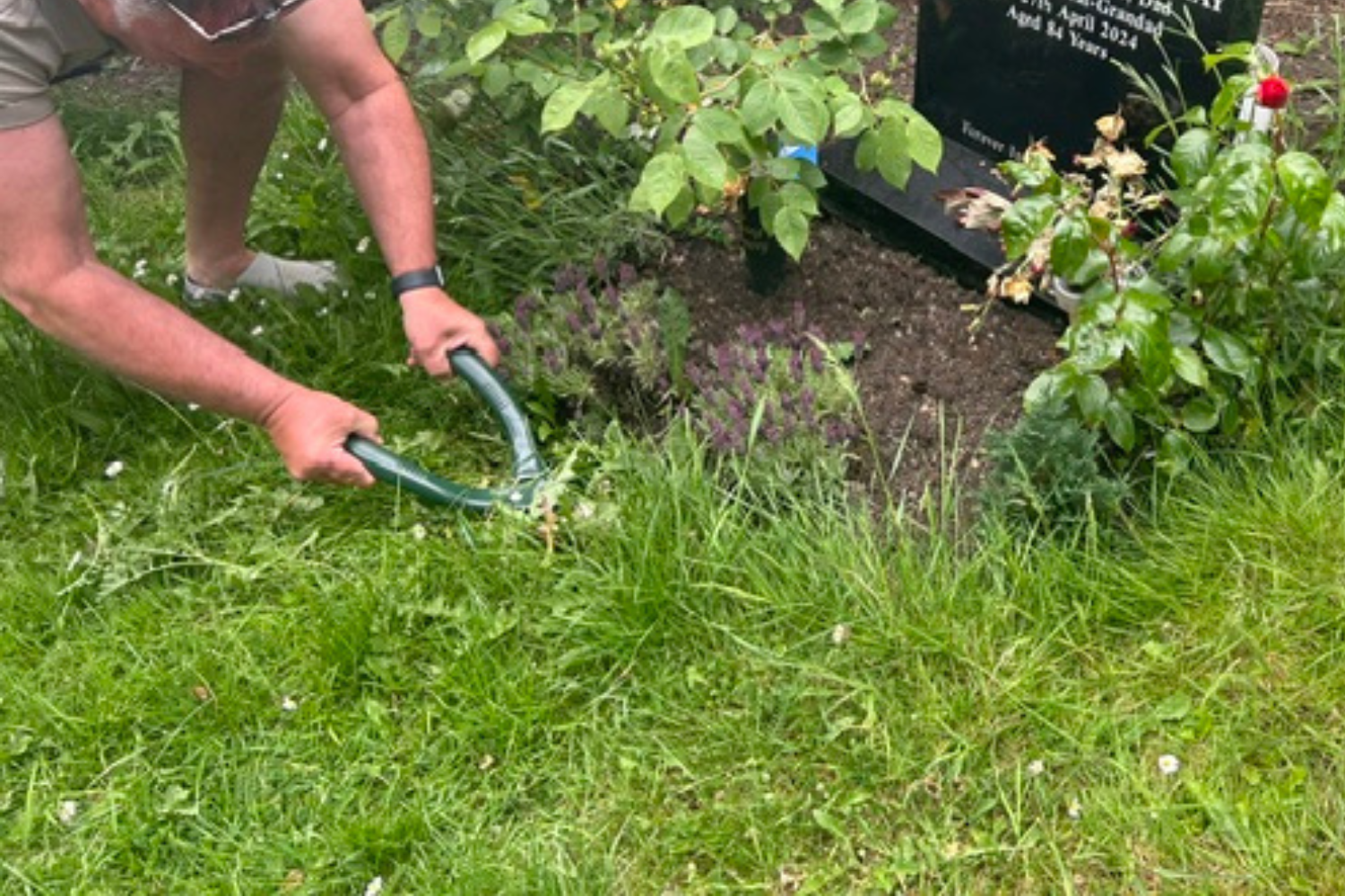 'We used to bring flowers, now we bring garden tools': Edinburgh ...