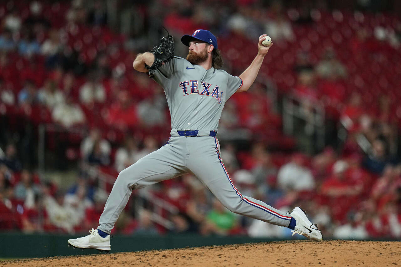 Robby Ahlstrom, the latest Rangers reliever to shine in major league debut